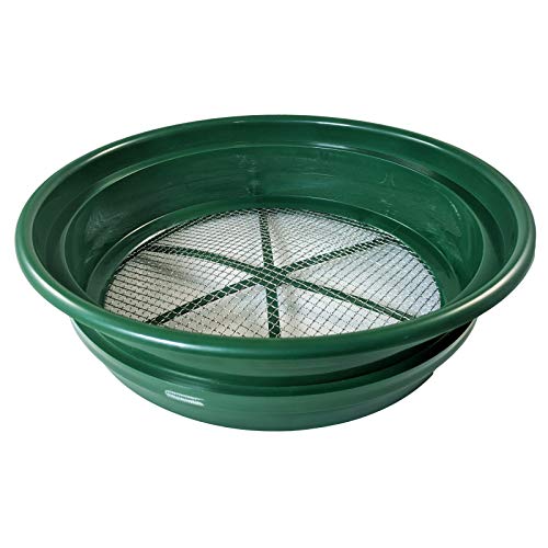 Snapklik.com : Gold Panning 1/4 Classifier Screen Sifting Pan ...