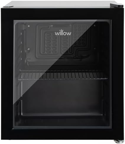 Willow WBC48B 48L Table Top Beverage Cooler with Triple Glazed Glass ...