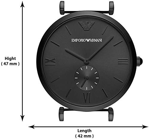 Amazon | [エンポリオアルマーニ] 腕時計 AR11299 メンズ 正規輸入品 ブラック | 腕時計 | ファッション 通販