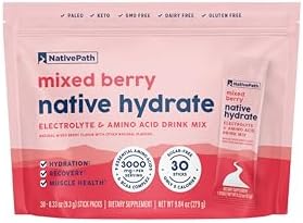 Amazon.com: NativePath Native Hydrate, Zero Sugar, Electrolytes Powder ...