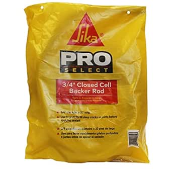 Sika - Polyethylene Foam - Closed Cell Backer Rod (Gray) - to Fill ...