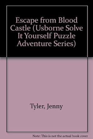 Buy Escape from Blood Castle (Usborne Solve It Yourself Puzzle ...