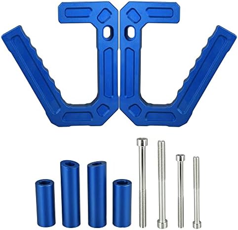 Amazon.com: X AUTOHAUX 1 Set Car Front Grab Handles Aluminum Alloy Car ...