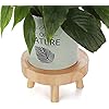 Amazon.com : AOTISBAO 5.5IN Small Solid Wood Garden Plant Pot Riser ...