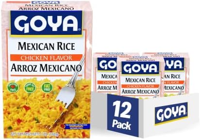 Amazon.com : Goya Foods Mexican Rice Mix, Chicken Flavor, 7 Ounce (Pack ...