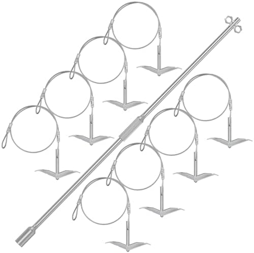 Amazon.com : Dabolang 6 Pack Ground Anchors for Sheds, Heavy Duty Earth ...