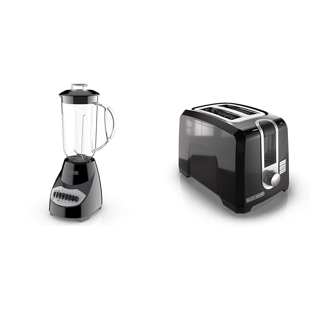 Amazon.com: BLACK+DECKER Crush Master Blender, 10-Speeds with Stainless ...