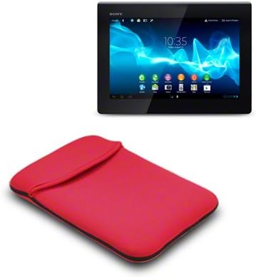 Amazon.com: Terrapin Sony Xperia Tablet S Neoprene Pouch Case - Red ...