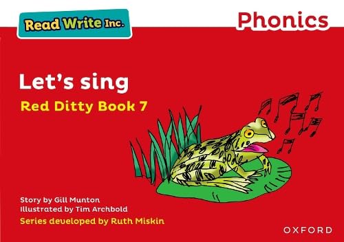 Read Write Inc. Phonics: Let's Sing (Red Ditty Boo: Buy Online at Best ...