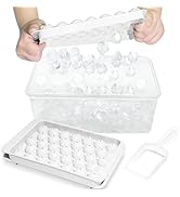 Amazon.com: WIBIMEN Mini Ice Cube Trays, Small Tiny Round Pebble Crushed Nugget Ice Trays for ...