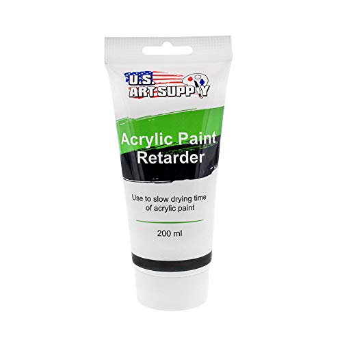 Amazon.com: U.S. Art Supply Acrylic Retarder Acrylic Medium, 200ml Tube ...