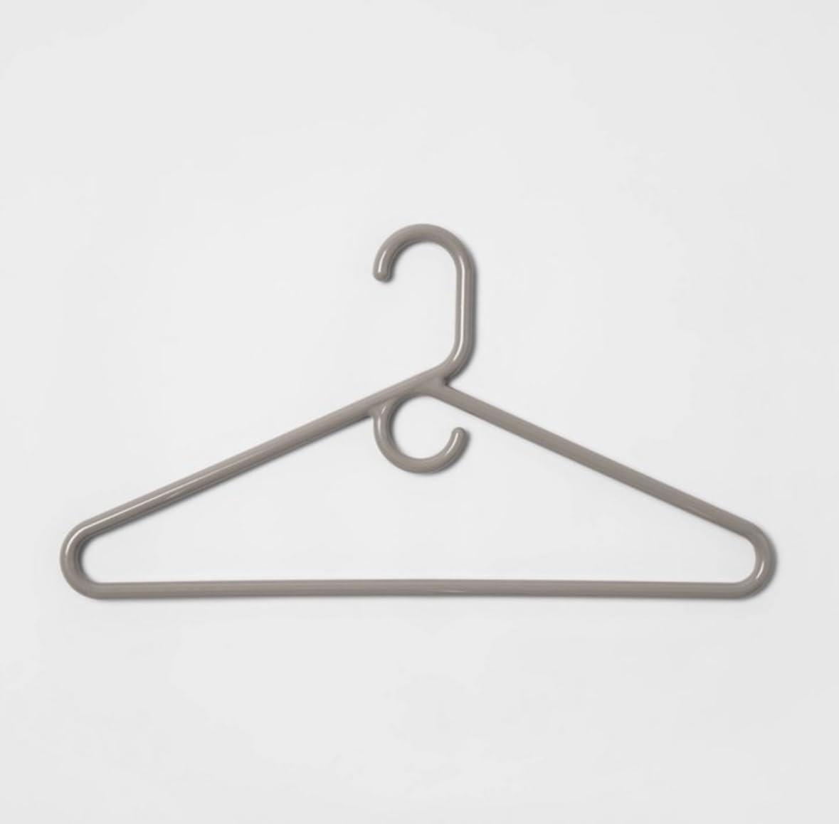 Amazon.com: Plastic Hanger Super Heavyweight Gray (5-Count) : Home ...