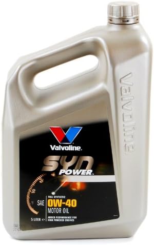 Valvoline Synpower 0W40 Multigrade Fully Synthetic Engine Motor Oil 5L ...