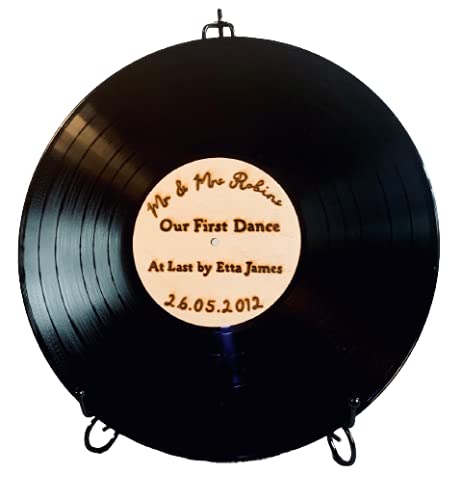 Bespoke By Beth - Personalised Vinyl Record Sign - Recycled Vinyl ...