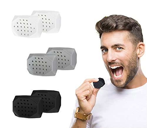 Jawline Exerciser for Men & Women – 3 Resistance Levels (6pcs) | Gourmetian