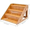 Amazon.com: YUYFCC 4 Pcs 4-Tier Retail Display Rack Farmhouse Retail ...