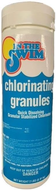 Amazon.com : In The Swim Sodium Dichlor Chlorine Shock Granules for ...