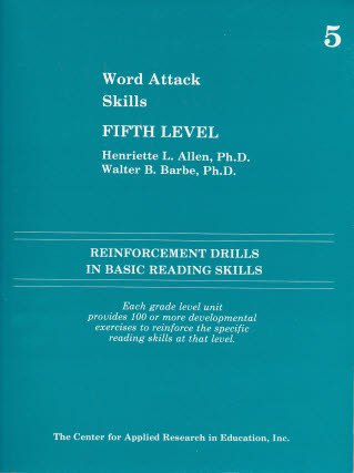 Word Attack Skills 5th Level: Allen, Henriette L.: 9780876288351 ...