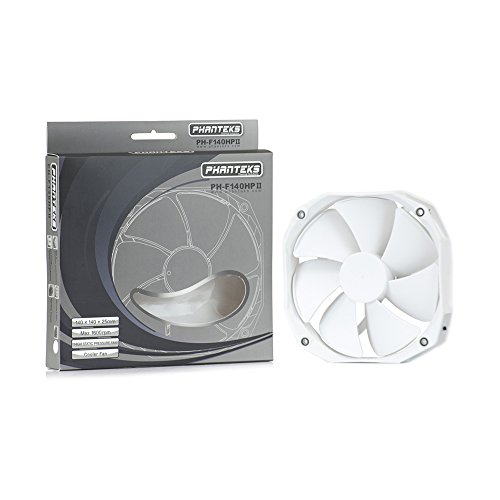 Phanteks 140mm CPU Cooler Fan Upgrade, PWM, 1600 RPM High-Static ...