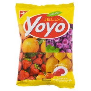 Amazon.com : Jelly Yoyo Gummy Mix Fruit 80 G. Thailand Product ...