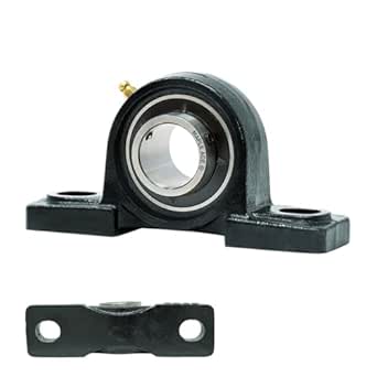 MAPLE ACE UCP205-15 Pillow Block Bearing 15/16" Bore, 2-Bolt, Self-Aligning, Solid Base, Heavy ...