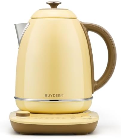 Amazon.com: Electric Tea Kettle for Boiling Water with Temperature ...