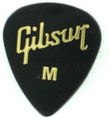 Amazon.com: Gibson Standard Pick Pack - 72 Pack - Black, Medium ...