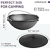 Amazon.com: BRIZOLL Uzbek Kazan Cast Iron 12L - Heavy Duty Plov Asian ...
