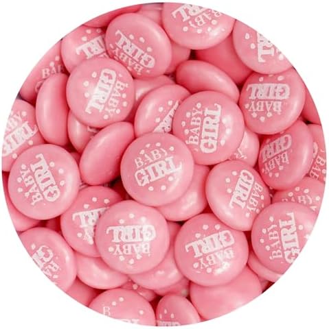 Amazon.com : Baby Girl Pink Candy Gum Buttons, 2 Pound Bag (Approx. 180 ...