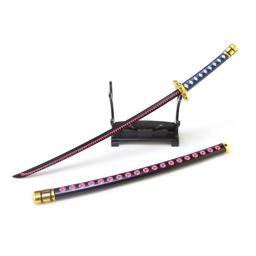 Amazon.com: 1/5 Scale Metal Roronoa Zoro Black Shusui Sword Katana ...