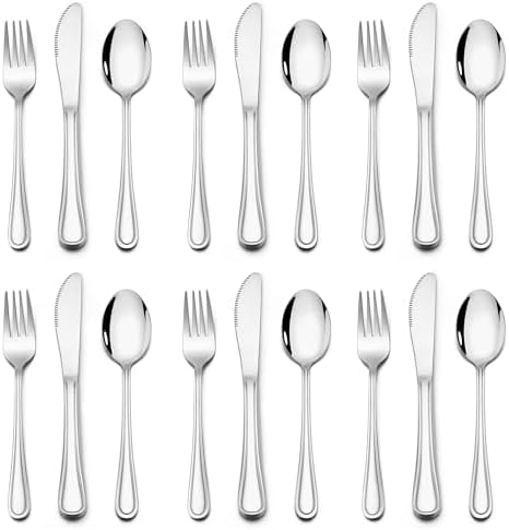 Joyfair Kids Cutlery Set, 18 Pcs Stainless Steel Childrens Cutlery Set ...