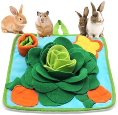Amazon.com: TOKIHUT Rabbit Foraging Mat - Large 25" x 25" Boredom ...