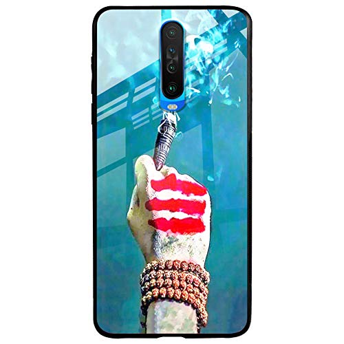 Casolite Slim Designer Glass Series for Poco X2 Back Cover, Customised ...
