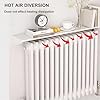Upgraded Slim Floating Radiator Shelves - Anti-Smoke Dust-Proof Design ...