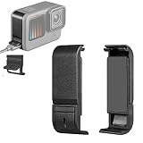 ・ブランド:LINGHUANG・製造元:Kiowon Tech・【幅広い互換性】gopro hero10 用サイドドアは、GoPro HERO13 Black / HERO12 Black / HERO11 Black / HERO10 B...