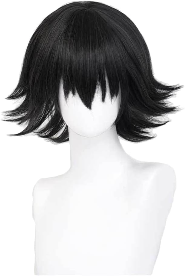 Amazon.com: Shqncoh Anime Satoru Gojo Wig Female Light Purple Long Wavy ...