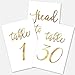 Amazon.com: Gold Wedding Table Numbers Cards 4x6 : Home & Kitchen