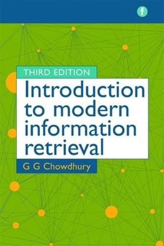 Buy Introduction to Modern Information Retrieval Book Online at Low ...