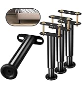 Amazon.com: ZhouDaShu Adjustable Height Bed Frame Center Support Legs ...
