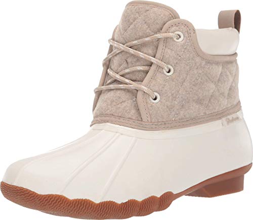 Skechers Women's Pond-Lil Puddles-Mid Quilted Lace Up Duck Boot with ...