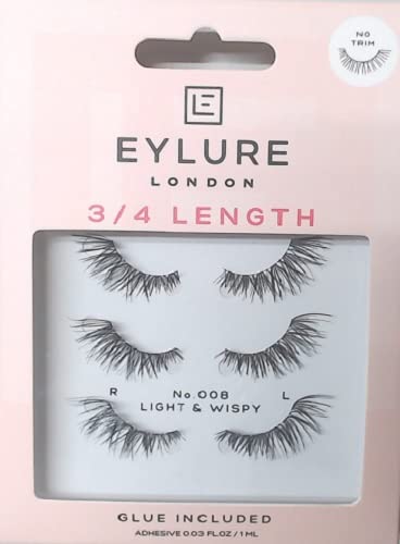 Amazon.com: Eylure Eyl Fluttery Light 008 Multipack : Beauty & Personal ...