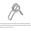 uxcell Double Wire Spring Hose Clamp, 20pcs 304 Stainless Steel 4mm ...