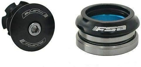 Amazon.com: FSA No.54 Overdrive 1-1/4Inches Integrated Headset, Black ...