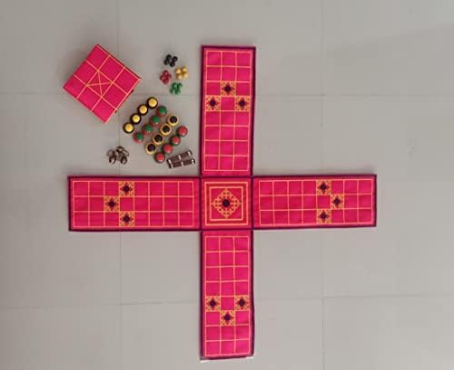 Buy OrderIQ Kid,Teen,Adult Pachisi Pagade Chaupad Chopat Ludo Indian ...