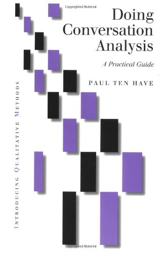 Amazon.com: Doing Conversation Analysis: A Practical Guide (Introducing ...