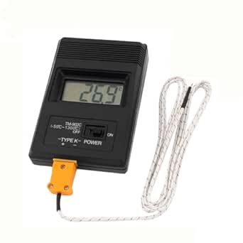 Thermocouple Thermometer, K-Type Digital Thermocouples Temperature ...