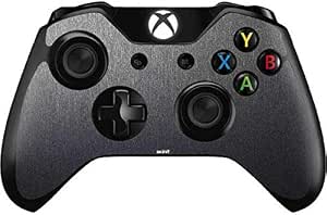 Amazon.com: TEXTURAS Xbox One Controller Skin de acero pulido textura ...