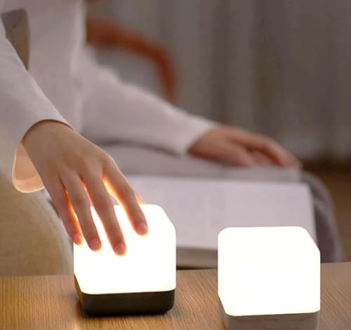 GZWANHANGMY Portable LED Night Lights, Battery Operated, Soft Eye ...