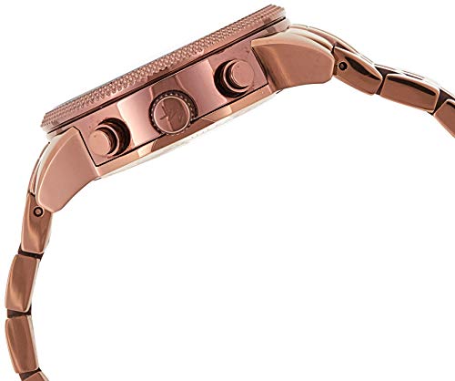Buy Michael Kors Women's MK5547 Showstopper Chocolate Chronograph Watch ...