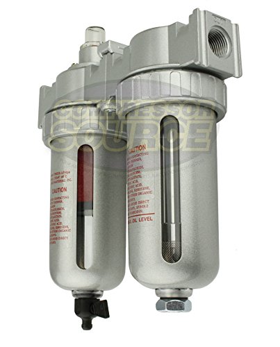 1/2" Compressed air in line filter & desiccant air dryer combination ...
